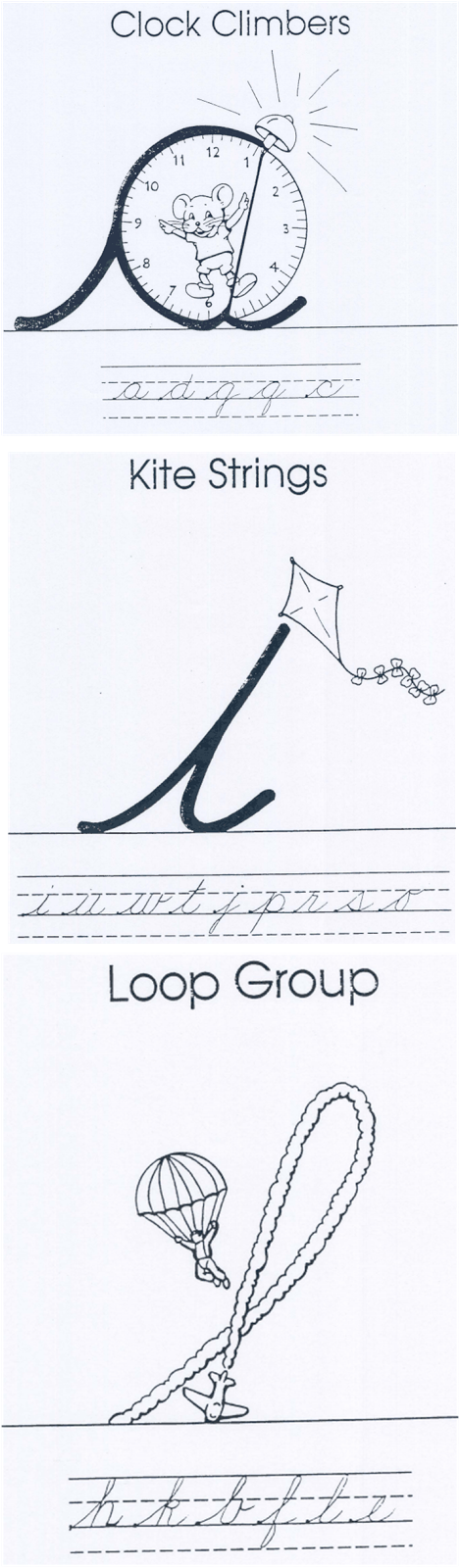 How To Teach Cursive Writing To Children Or Kindergarten